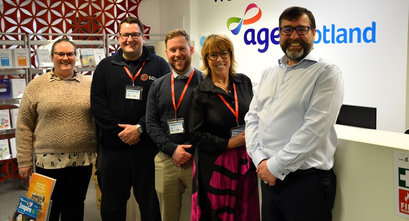 SGN visit to Age Scotland